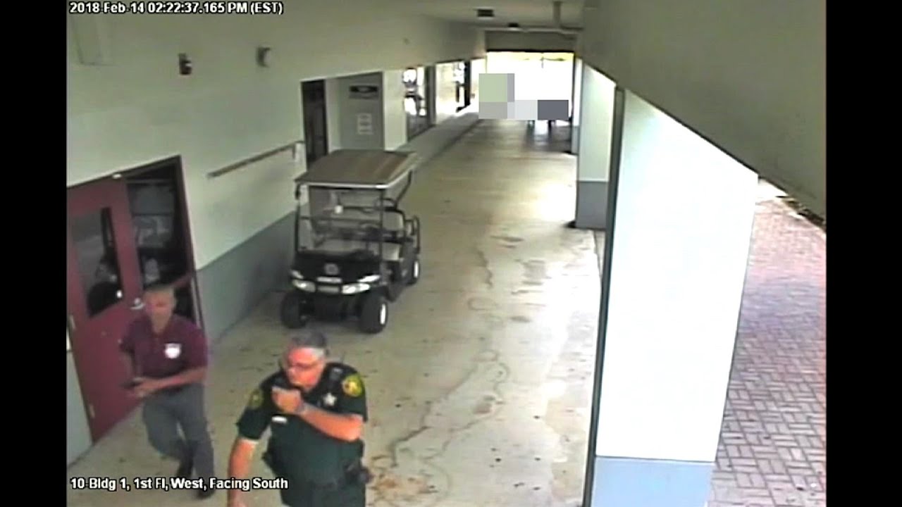 Watch Footage Shows Deputy Never Entered Building During Parkland